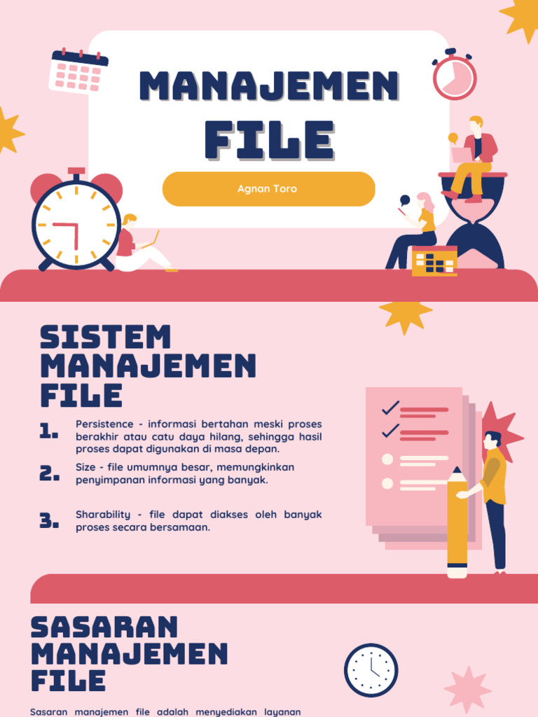 Fungsi dan Sasaran Manajemen File | PDF