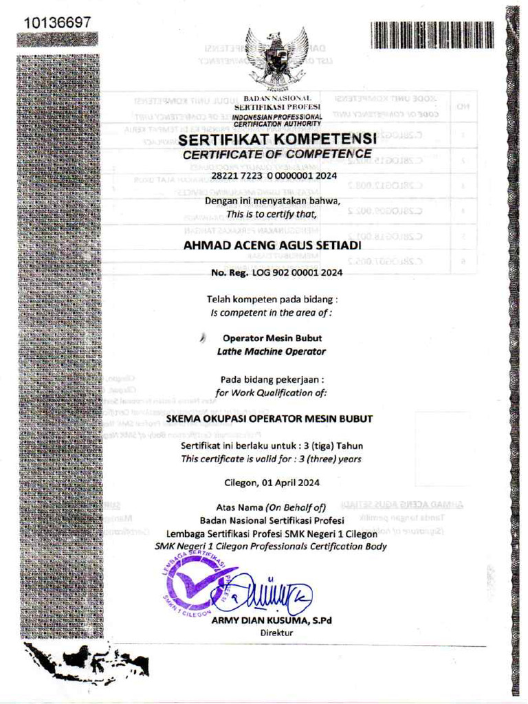 Operator Mesin Bubut | PDF