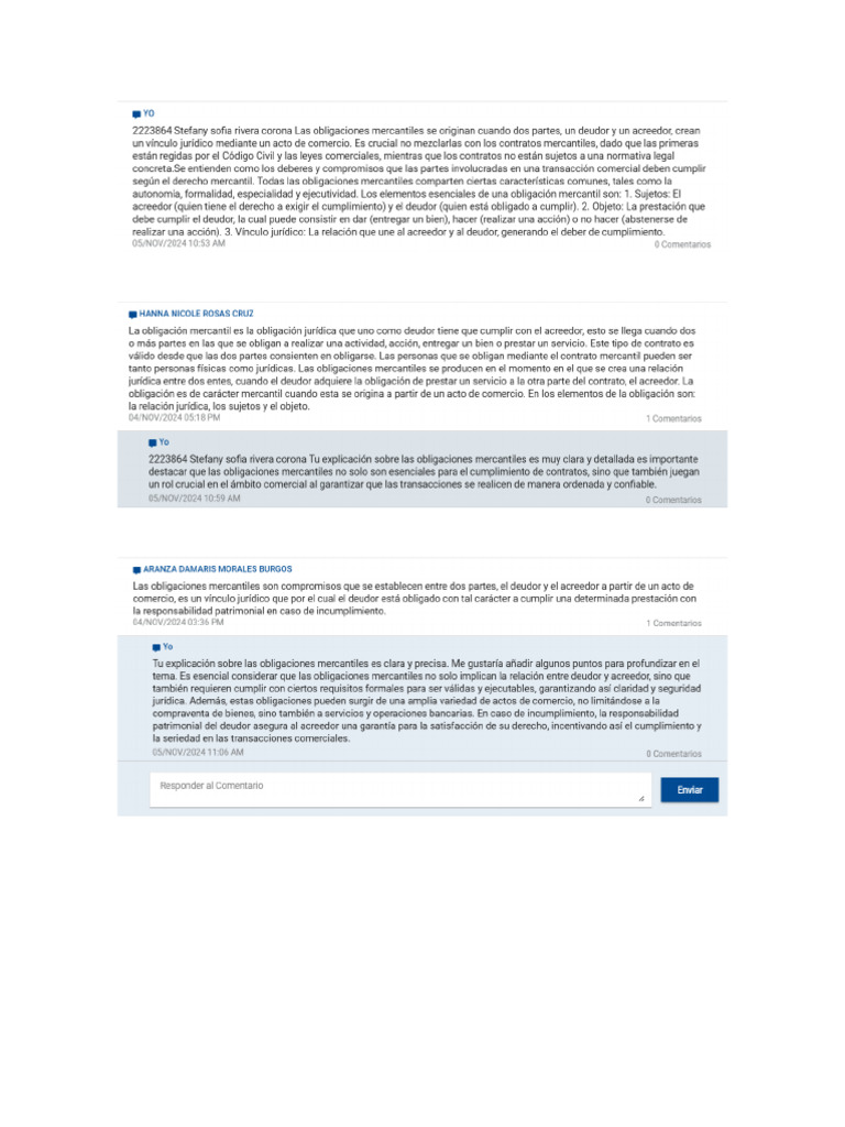 3.1 Foro Sobre Generalidades de Las Obligaciones Mercantiles | PDF