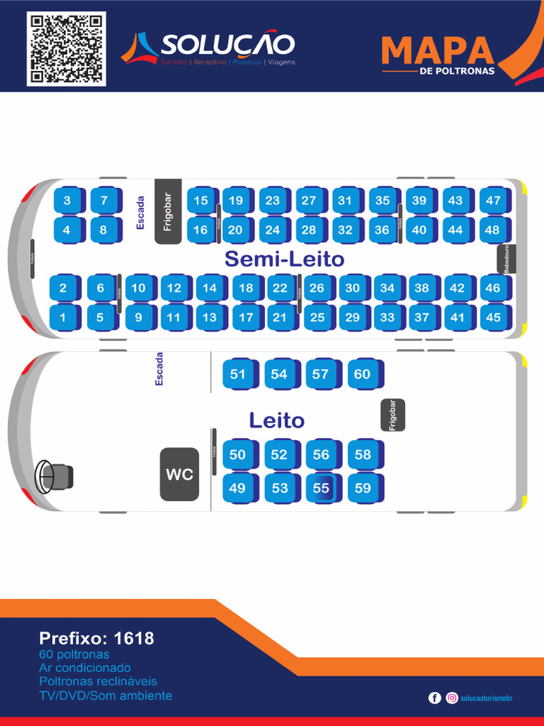 Mapa de Poltronas 1618 | PDF