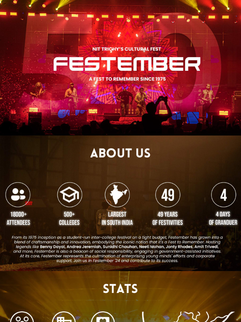 Festember'24 Brouchure | PDF | Cultural Events | Recurring Events
