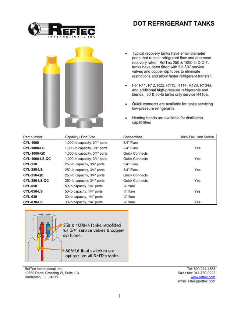 DOT Cylinders | PDF | Mechanical Engineering | Equipment