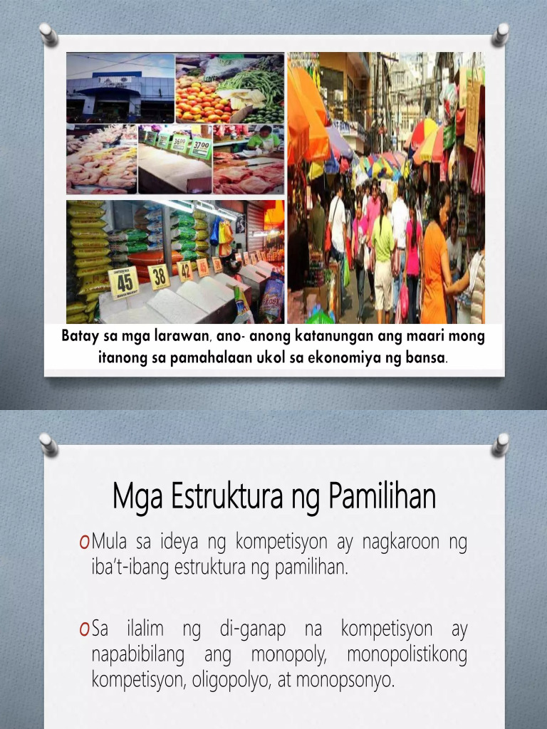 Estruktura NG Pamilihan | PDF