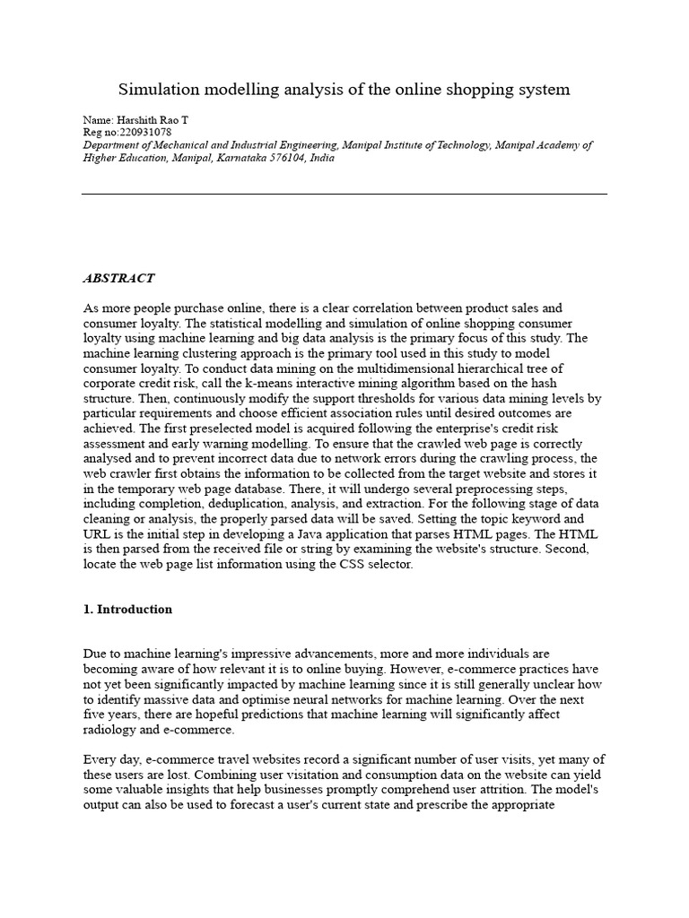 Harshith Roa T - 2209331078 - 25 - SMA Paper | PDF | Factor Analysis | Validity (Statistics)