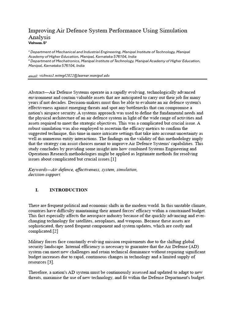 Vishwas 220931060 17 SMA Paper | PDF | System | Conceptual Model
