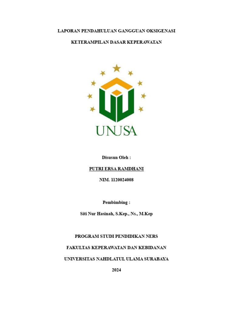 LP Oksigenasi KDK | PDF | Sains & Matematika