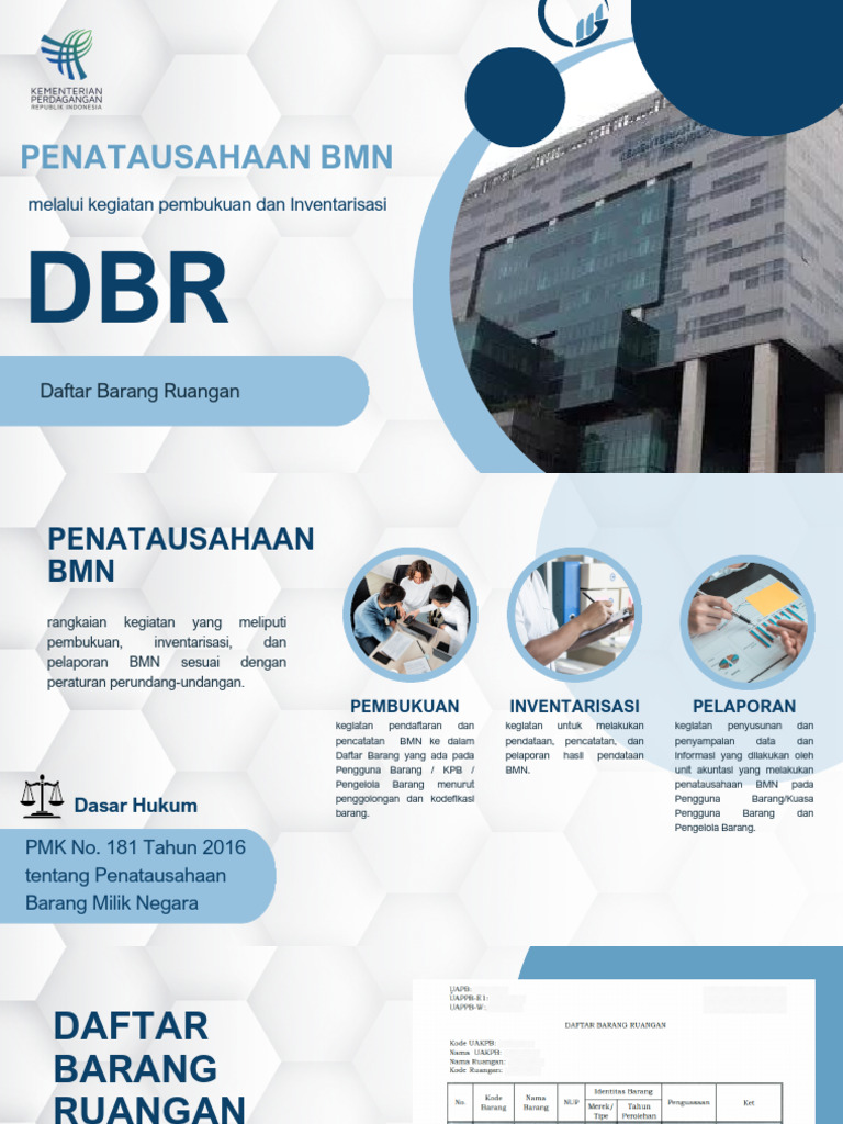 DBR Dalam Rangka Penatausahaan BMN New | PDF | Hukum