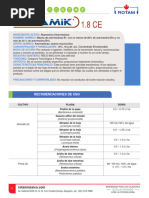 Agrimec 1.8 Ce Ficha Tecnica | PDF