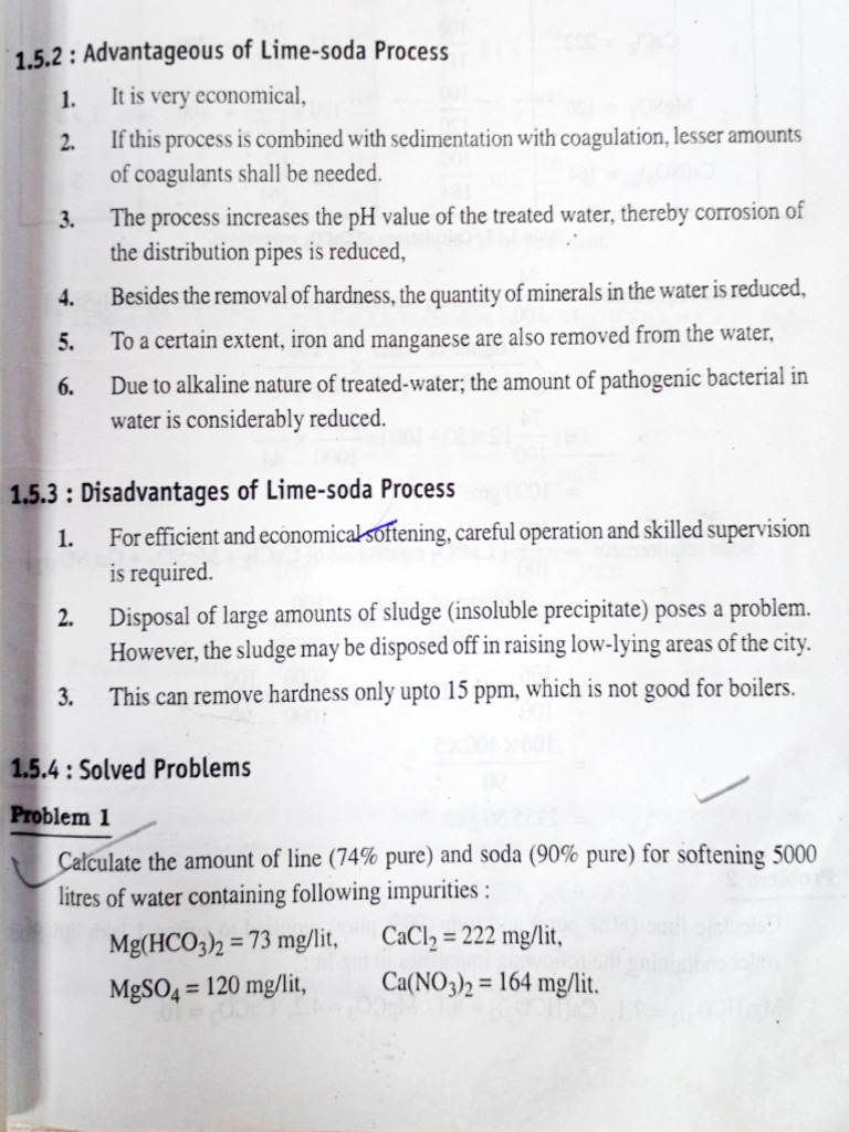 Analytical Aspects of Water From Lime Soda Process | PDF