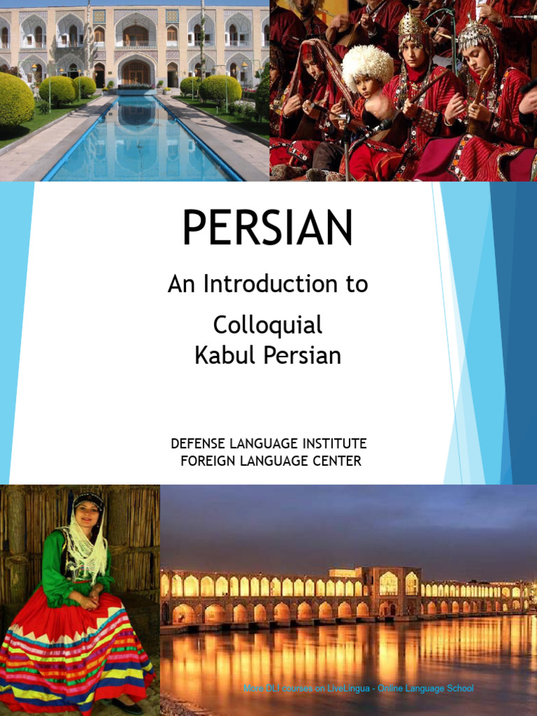 Introduction To Colloquial Kabul-Persian | PDF | Linguistics