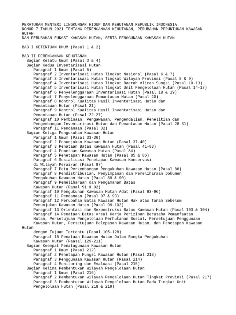 Ringkasan P.7 Tahun 2021 | PDF