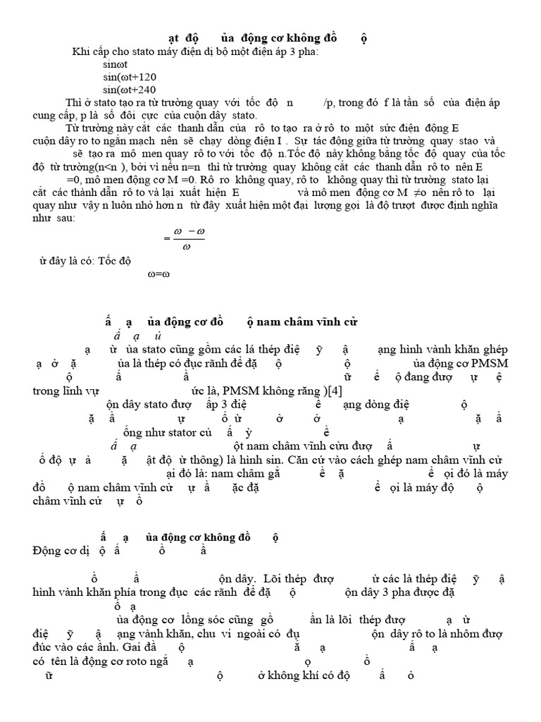 4.3. Nguyên Lý Ho T Đ NG C A Đ NG Cơ Không Đ NG B | PDF