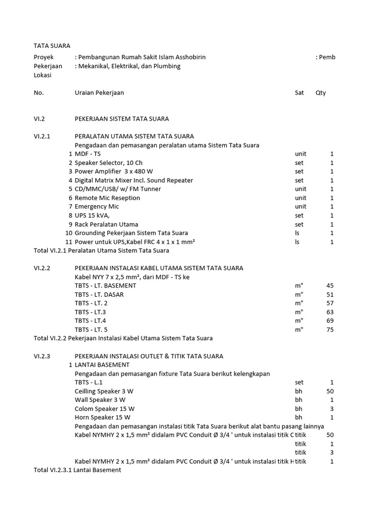 Tata Suara | PDF | Griya & Taman | Komputer