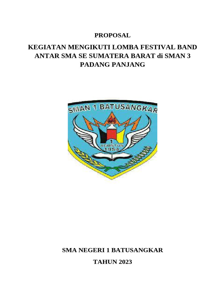 Proposal FLS2N 2024 | PDF | Perjalanan | Kajian Bahasa Asing