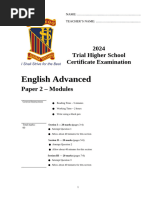 GCSE English Model Answers | PDF | Cognition