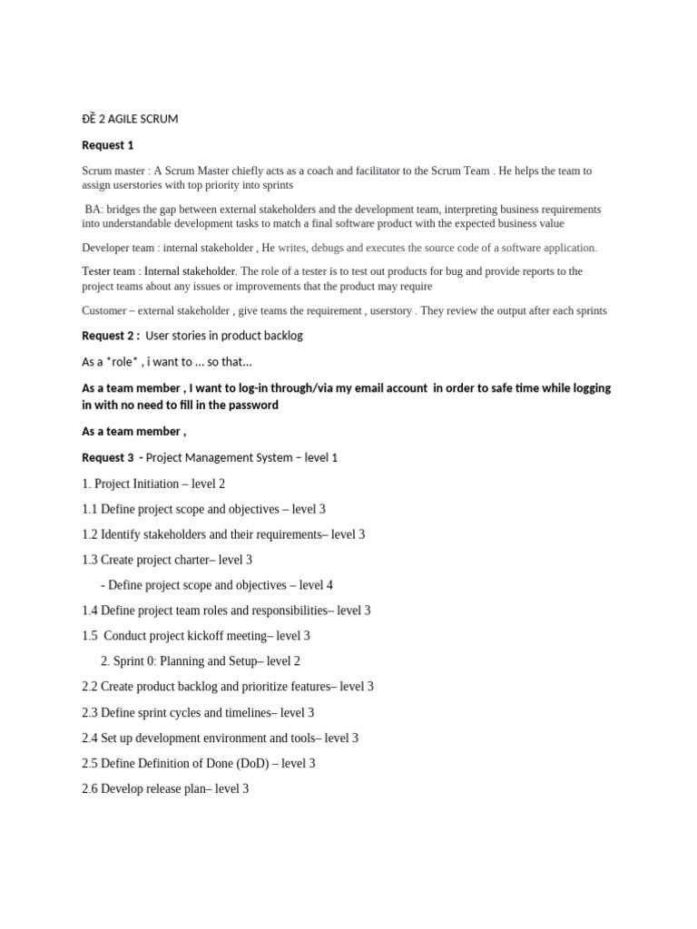 Chua de PMG202 Spring 23 | PDF | Scrum (Software Development) | Use Case