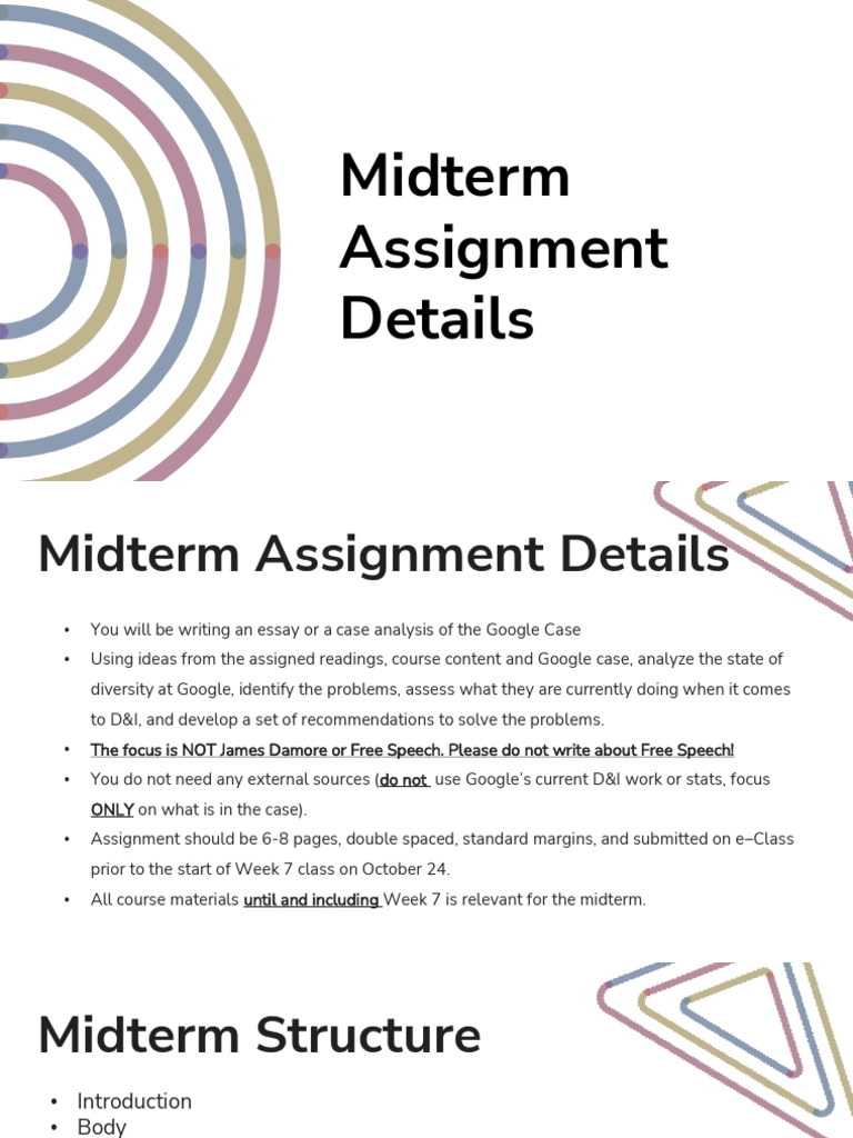 Midterm Instructions | PDF | Data | Argument