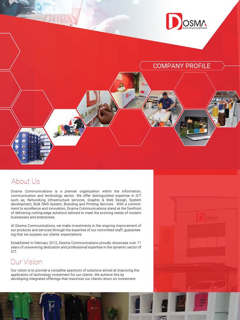 Dosma Company Profile | PDF | Marketing | Digital Marketing