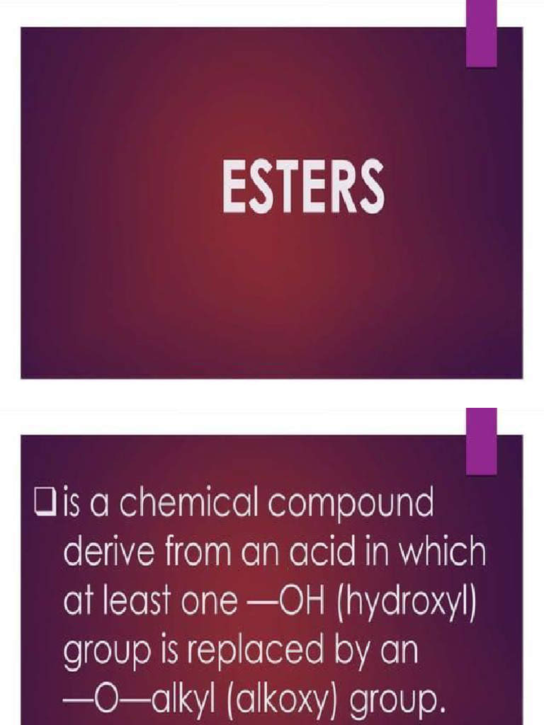 ester-organicchem | PDF