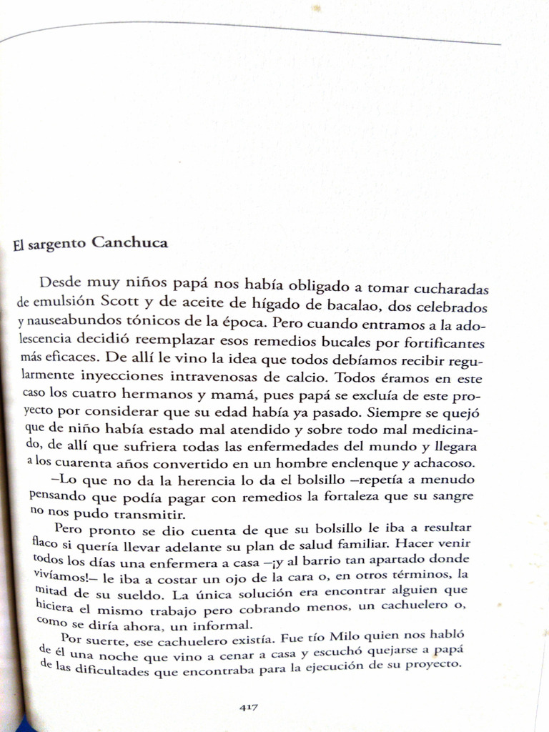 El Sargento Canchuca | PDF