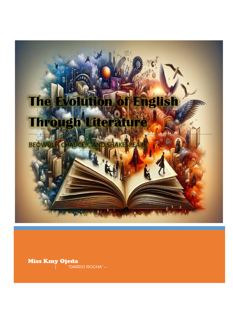 The Evolution of English Through Literature | PDF | Beowulf | The ...