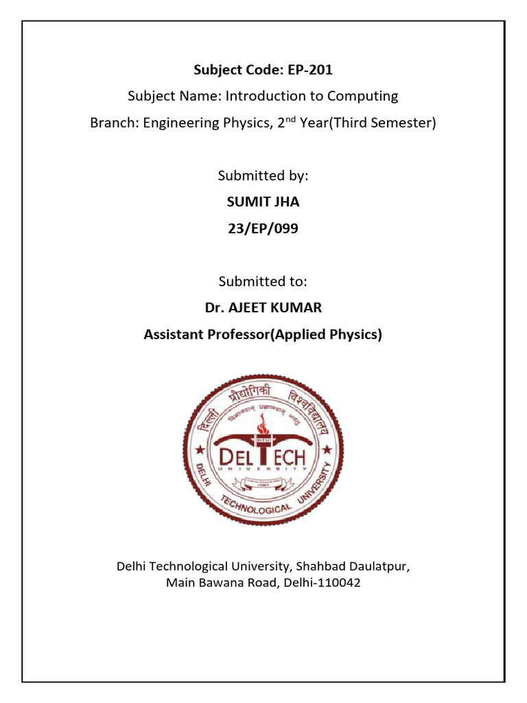 ITC Lab File Cosmic ( (1) - 5 (1) 123 | PDF | Matrix (Mathematics) | Algebra