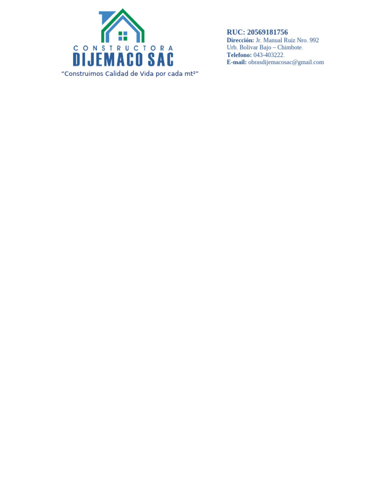 Hoja Membretada | PDF