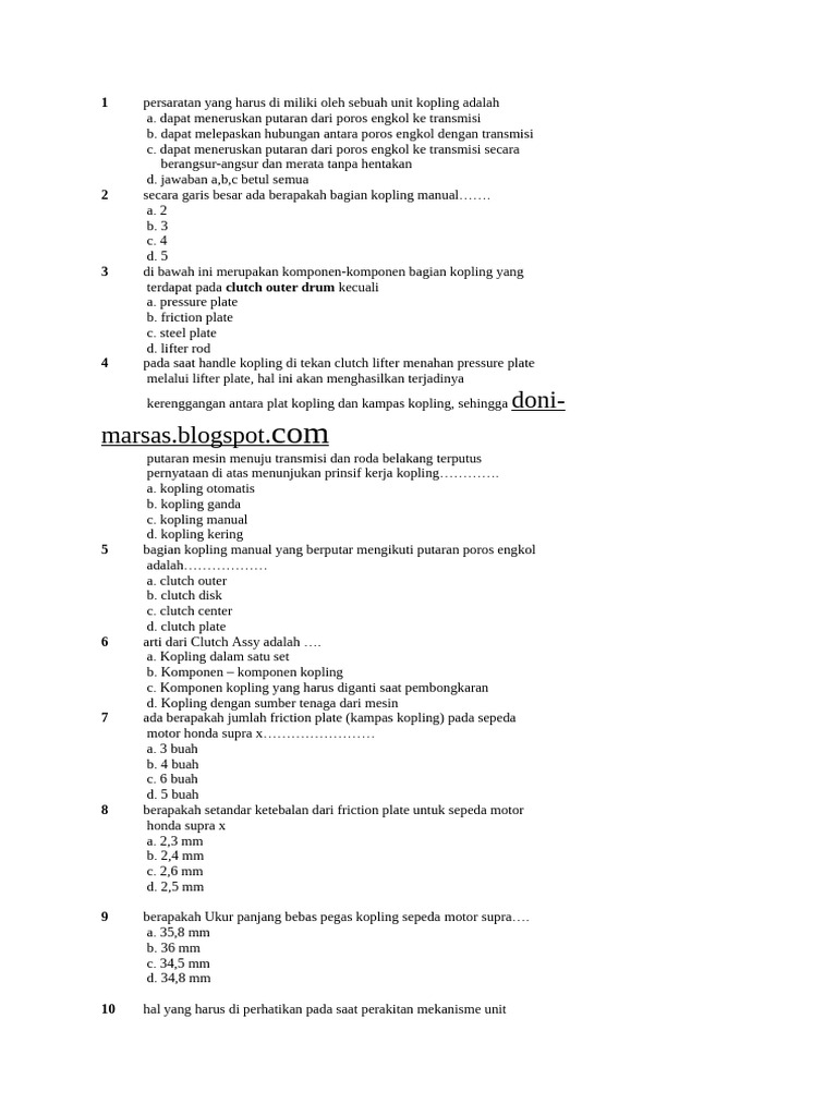 Soal LAT CPT TSM 2 BISA REFERENSI | PDF