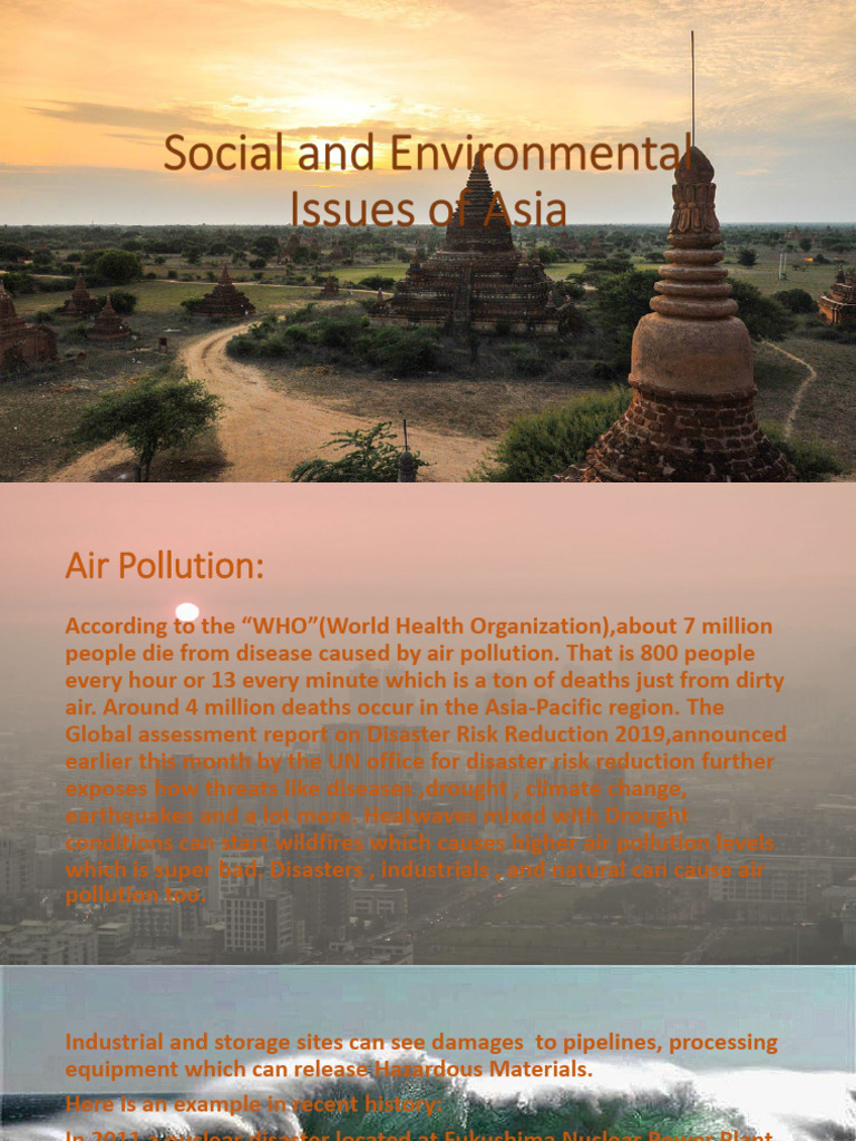Social and Environmental Issues of Asia! | PDF | Natural Disasters | Oceans