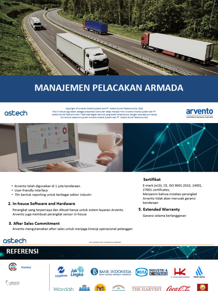 Arvento Product Presentation ID 2024 | PDF