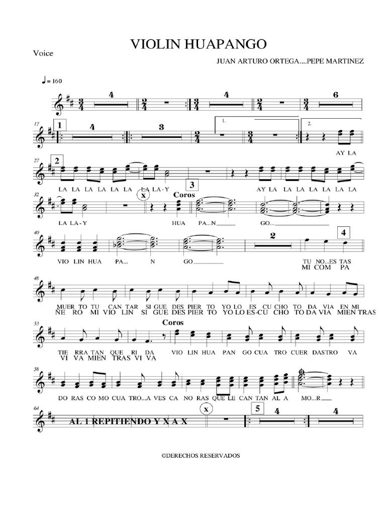 Violin Huapango Completo-1-11 | PDF