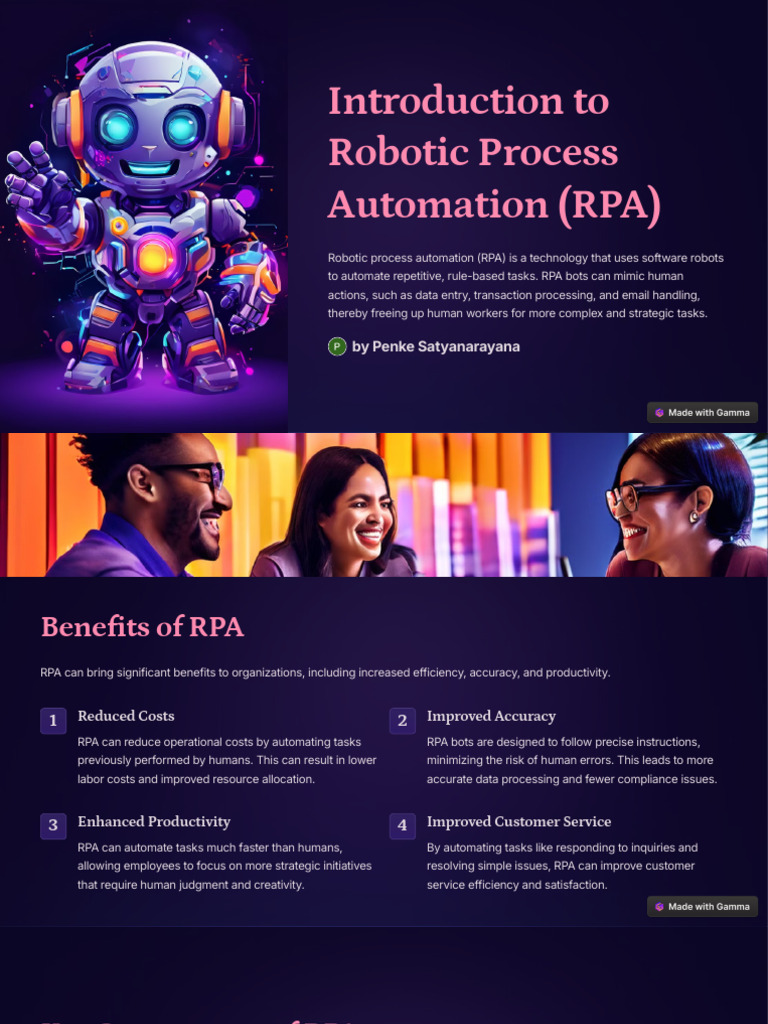 Introduction-to-Robotic-Process-Automation-RPA | PDF | Automation | Cloud Computing