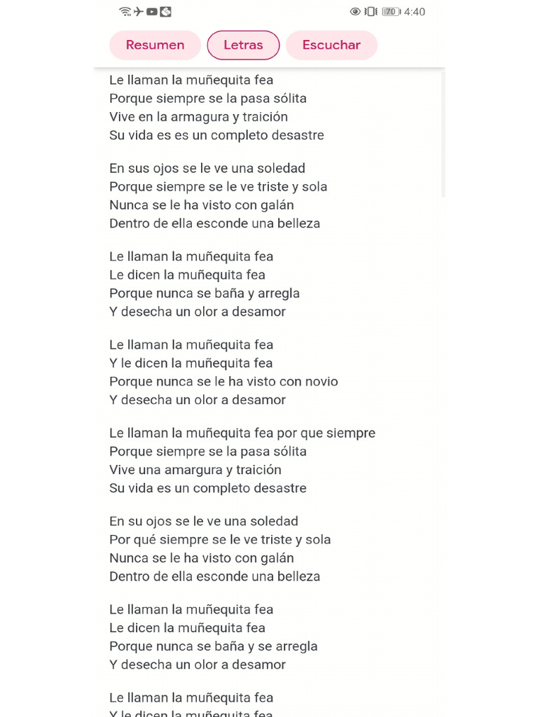 La Muñeca Fea | PDF