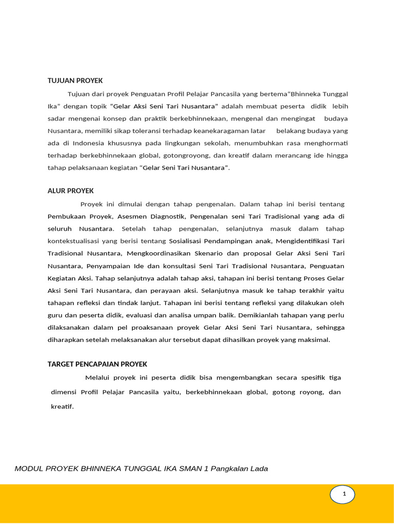 Modul P 5 Pak Rizal | PDF