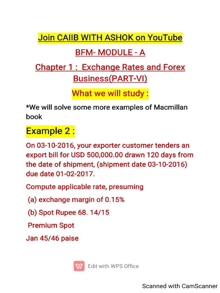 Caiib With Ashok BFM Module A Chapter 1 - 6 | PDF