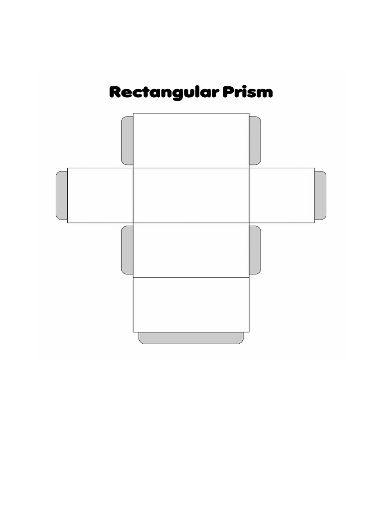3d Rectangular Prism Cut Out - 152355.png | PDF