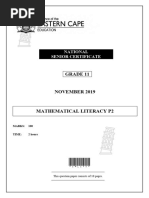 Maths Lit p2 Gr12 QP June 2024 - English | PDF | Area | Length