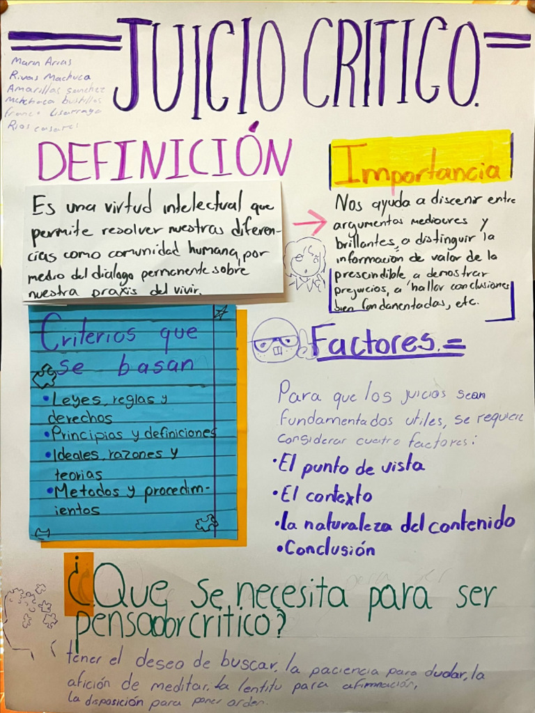 Cartel Juicio Criticó | PDF