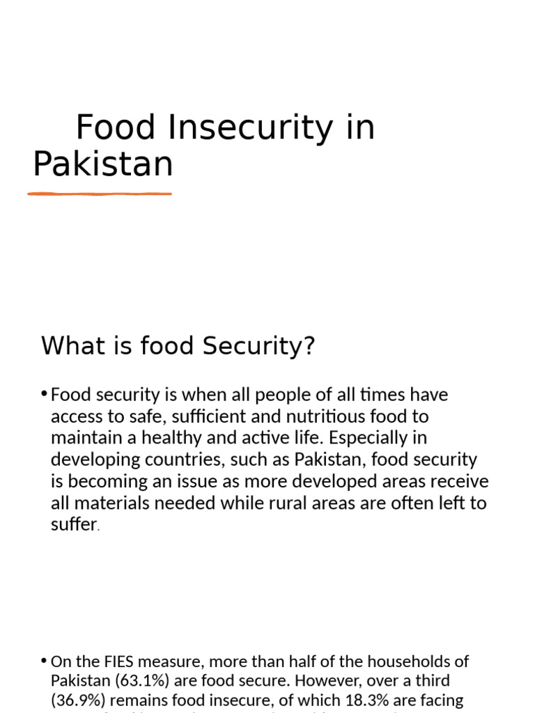 Food Insecurity (1) | PDF | Food Security | Agriculture
