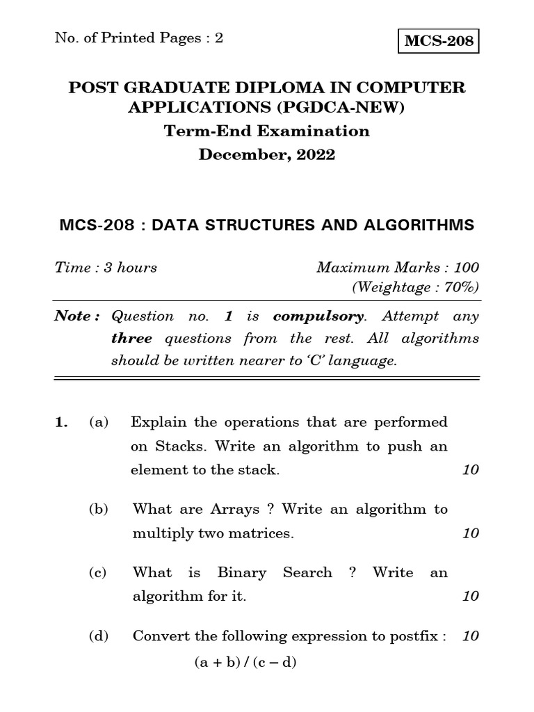 Mcs Notes | PDF | Computers