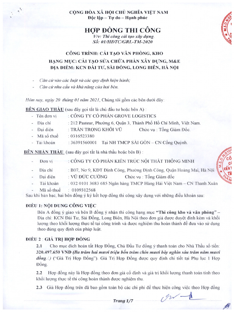 1 HĐTC & PH L C 01 | PDF