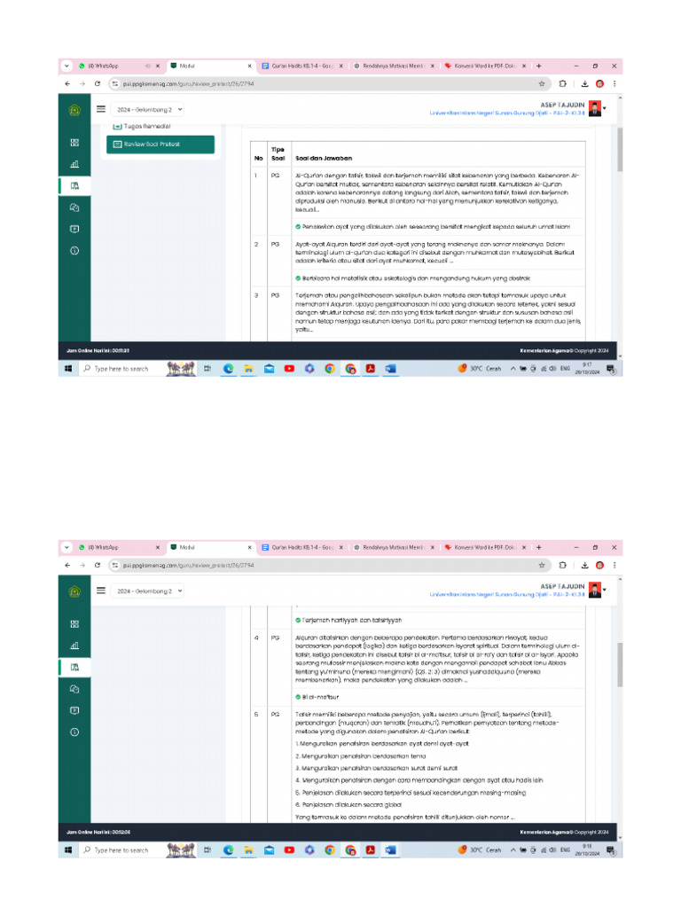 Pretes Modul 2 PPG | PDF