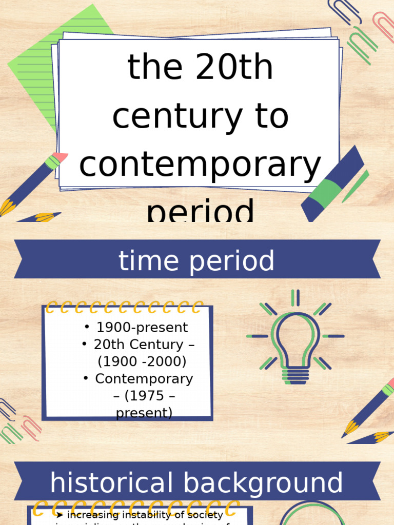 20th Century to Contemporary Literature | PDF | Pride And Prejudice ...