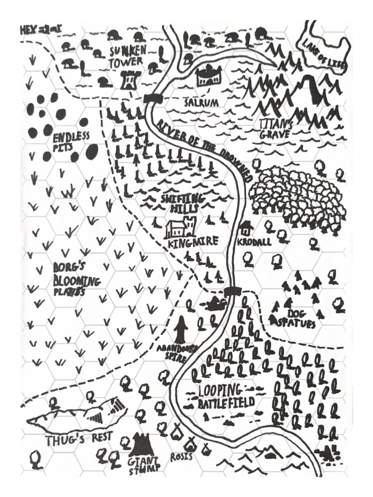 Fantasy Hex Map | PDF