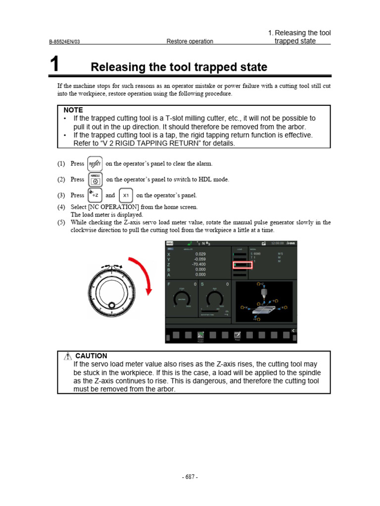 Restore Operation ROBODRILL DiB Plus | PDF | Numerical Control | Computing