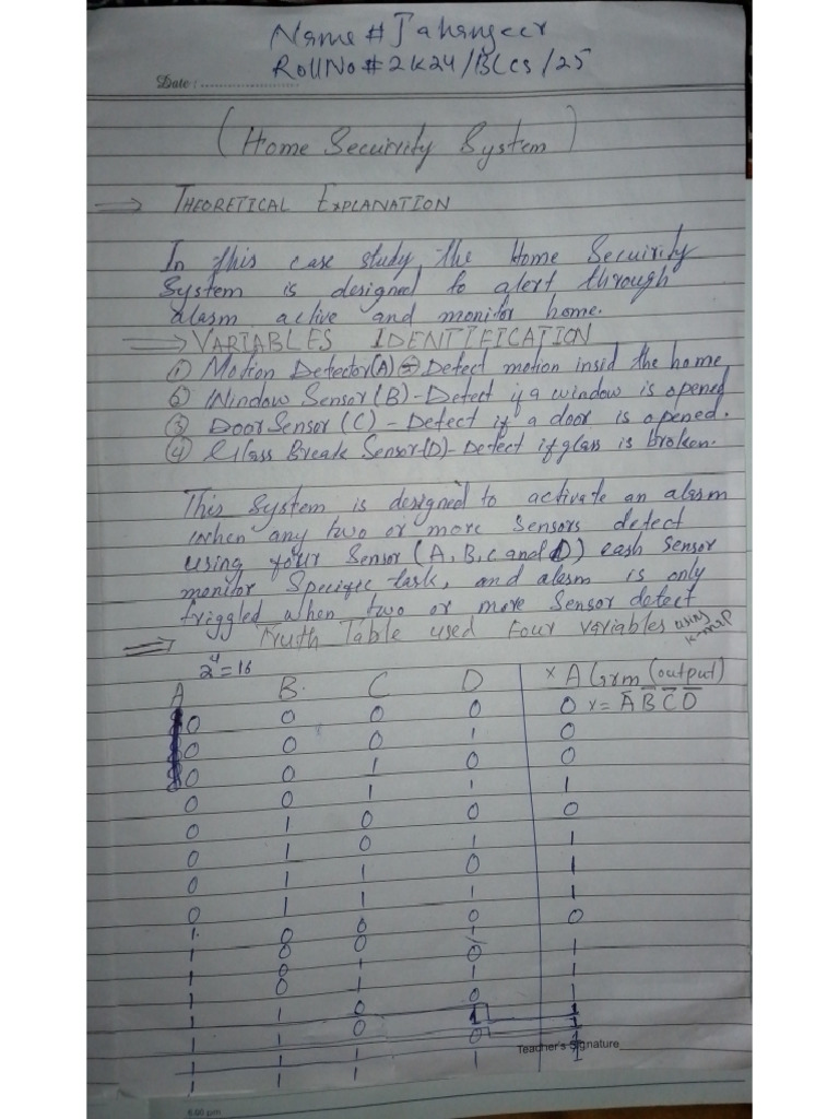 DLD Assignment K-Map - 205337 | PDF