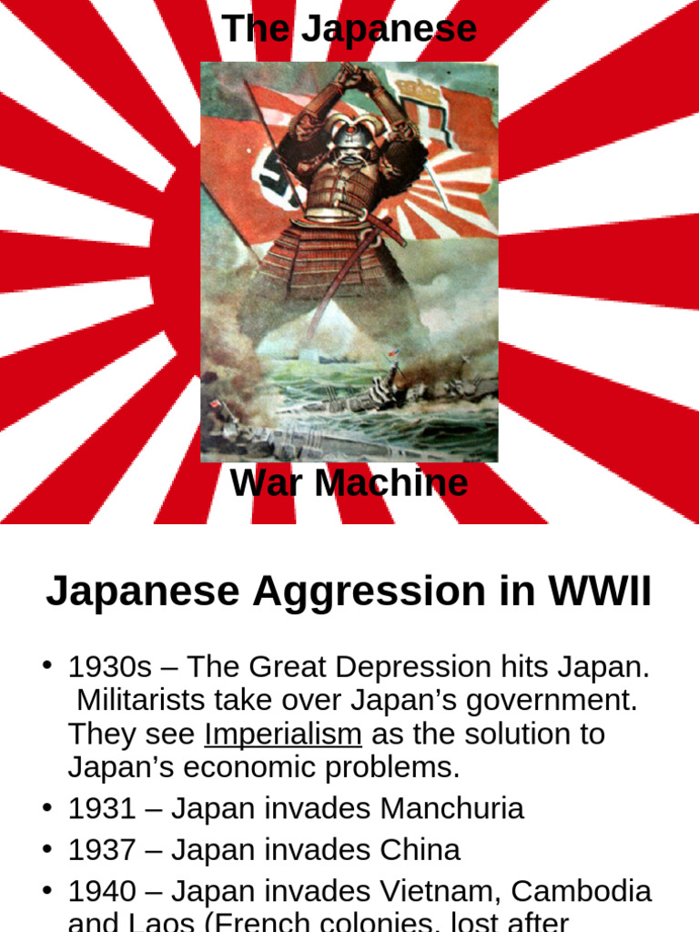 Japanese Expansion in WWII Explained | PDF | Attack On Pearl Harbor ...