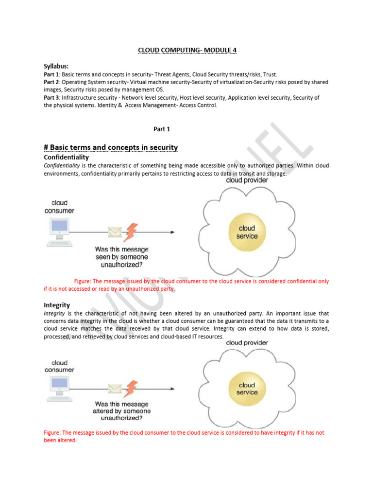 M4 Cloud Computing | PDF | Computer Access Control | Security
