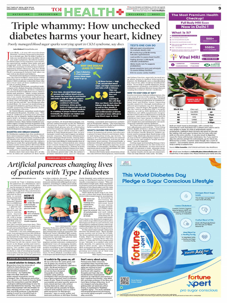 TOI Health Plus Delhi 13-11-2024 | PDF