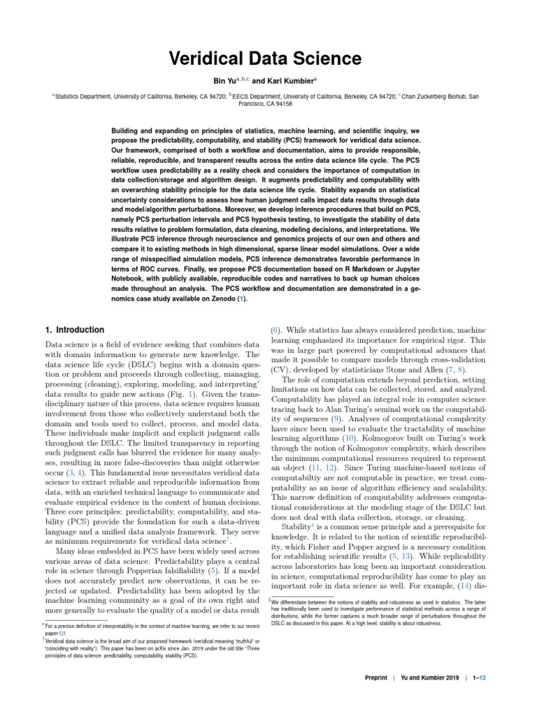 Verdical Data Science | PDF | Statistics | Data Science